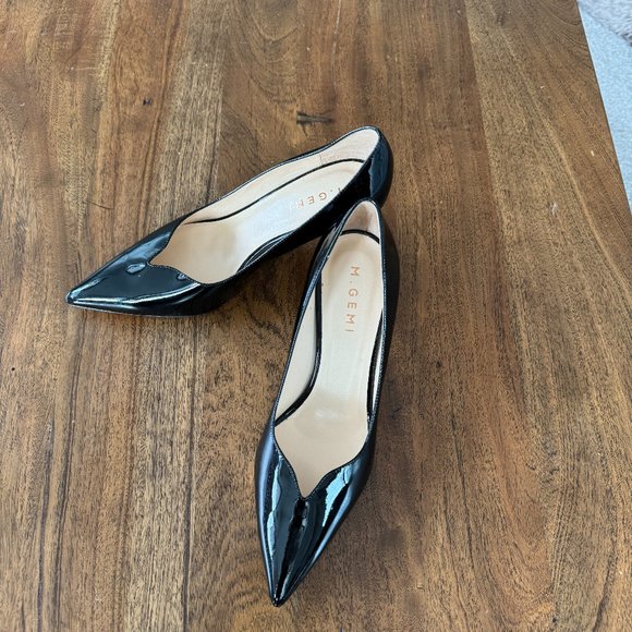 M.Gemi | Shoes | Mgemi Black Patent Heels | Poshmark